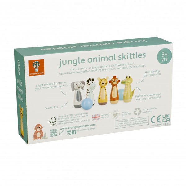 Jungle animals skittles