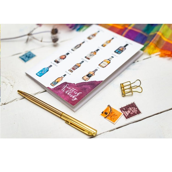 Scottish whisky notebook