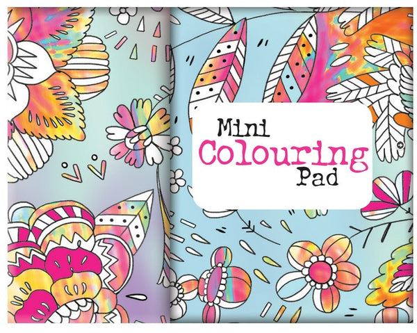 Mini colouring book