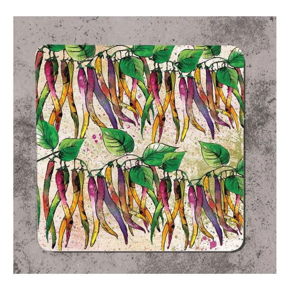 Runner beans placemat